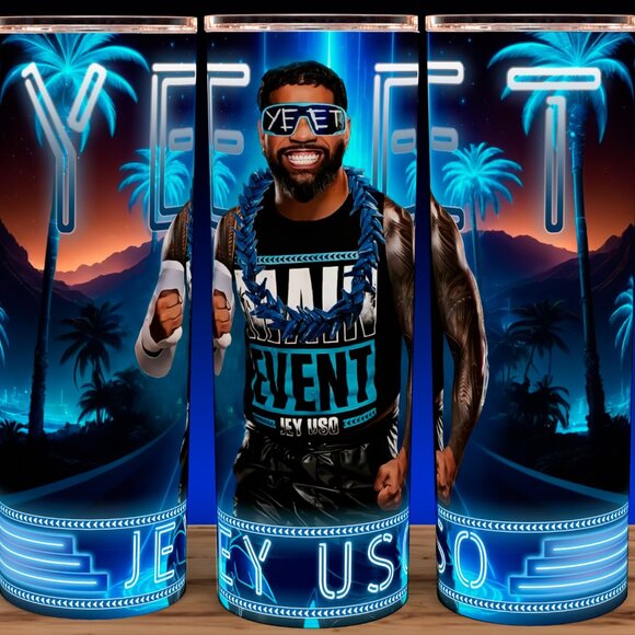 Dining | Jey Uso Yeet Wrestling Cup Mug Tumbler | Poshmark